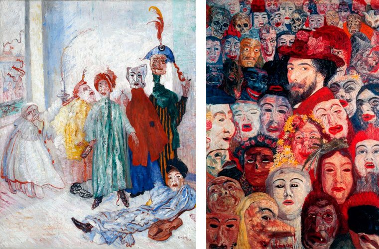 Tradition carnavalesque et travestissement contemporain, Halloween et les mascarades de l'art ...